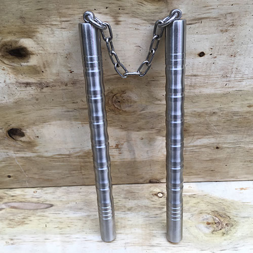 Côn Nhị Khúc Inox Trúc - Chất Lượng Cao - Côn Thực Chiến Tuyệt Đỉnh